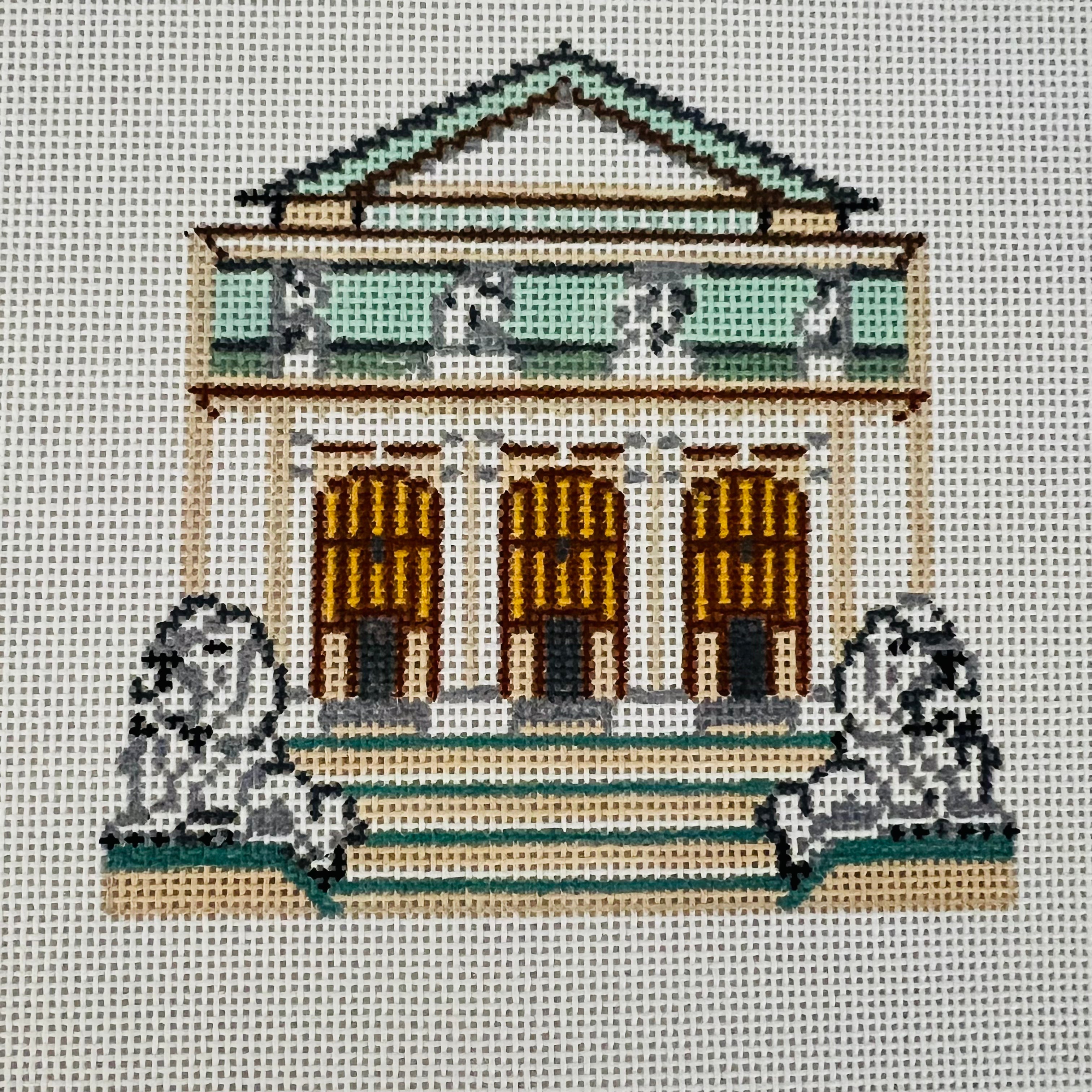 NY Public Library Needlepoint Canvas – Bargello Needlepoint