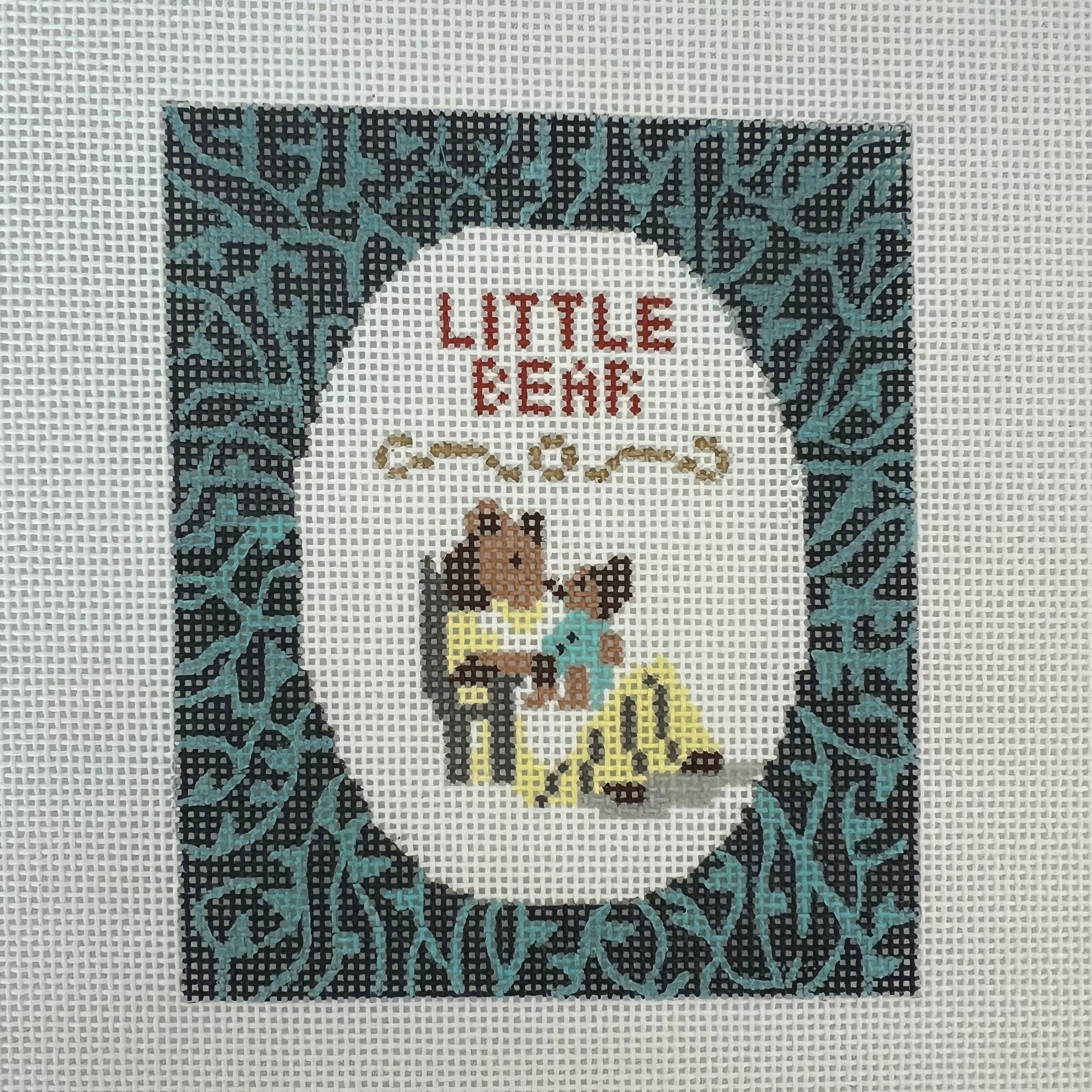 Little Bear Book Cover Needlepoint Canvas – Bargello Needlepoint