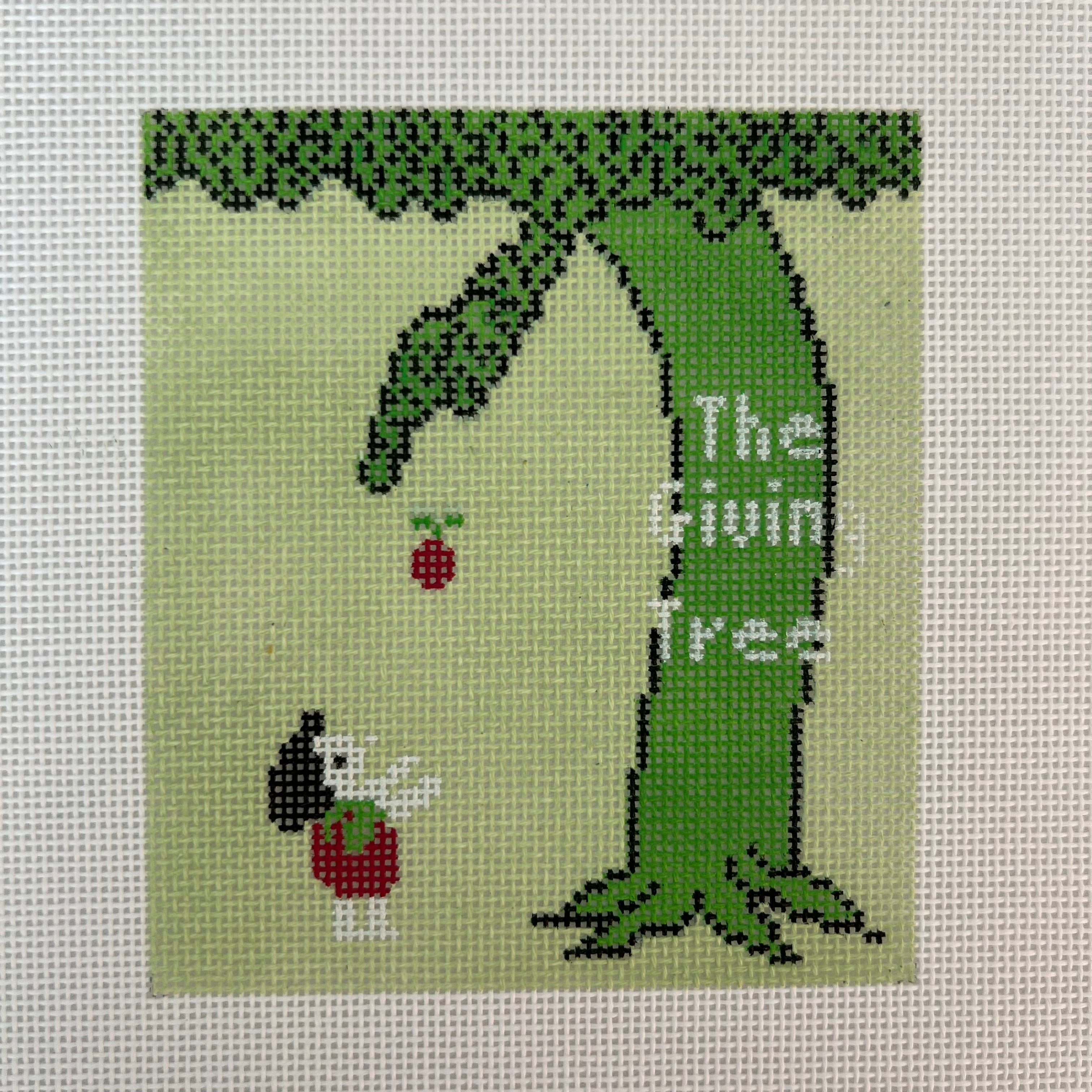 The Giving Tree Book Cover Needlepoint Canvas – Bargello Needlepoint