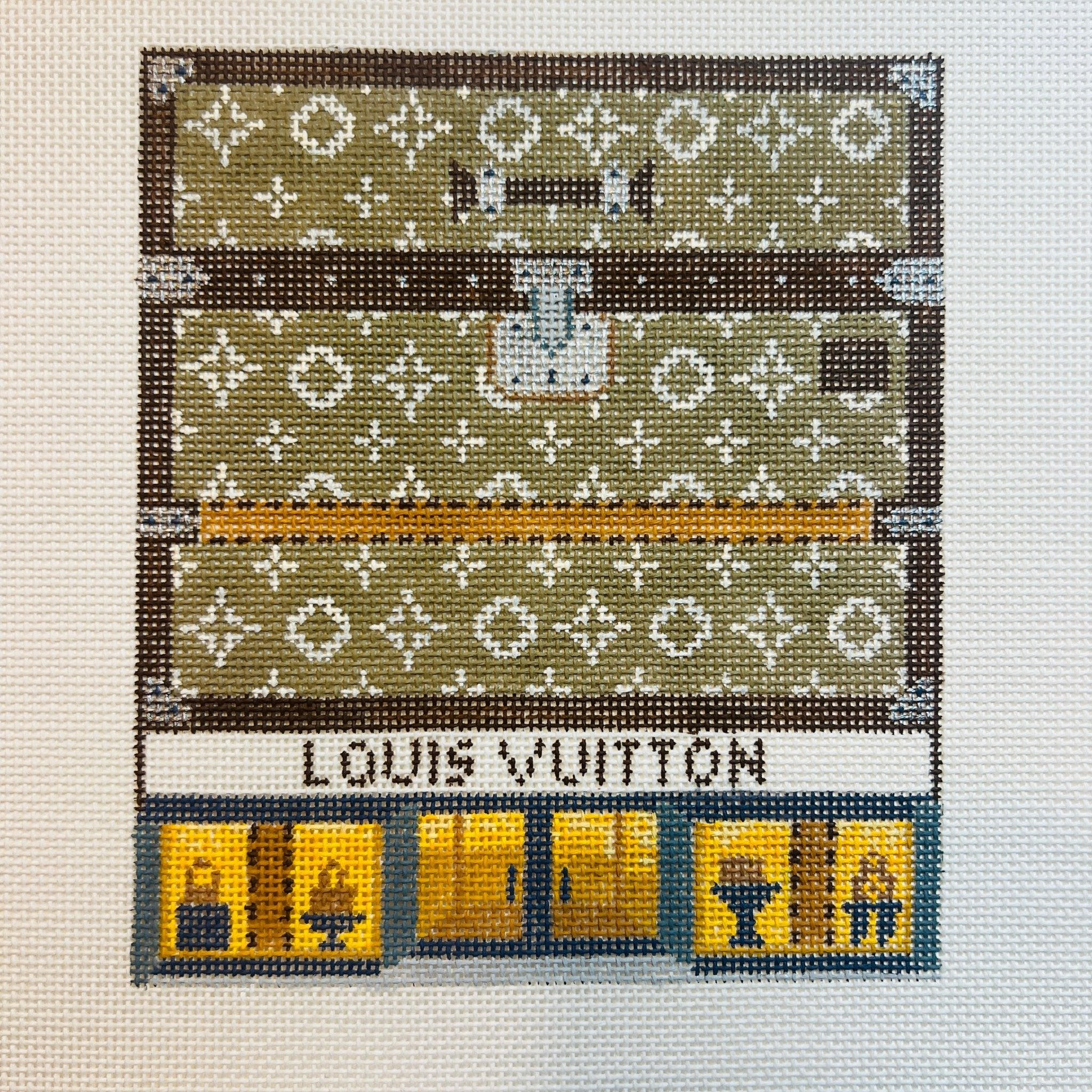 Louis Vuitton Storefront Needlepoint Canvas – Bargello Needlepoint