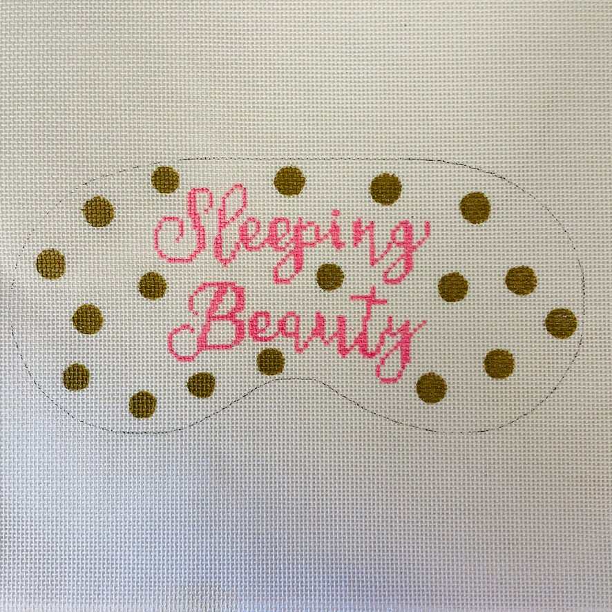 Sleeping Beauty Eyeglass Case Needlepoint Canvas – Bargello Needlepoint